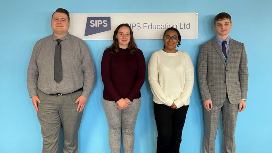 Sandwell-based SIPS Education recruits four apprentices as part of ...