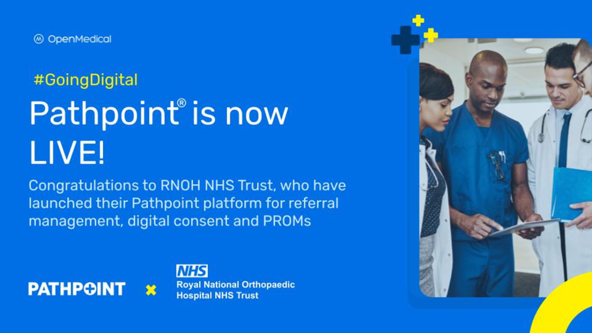 Royal National Orthopaedic Hospital launch market-leading Pathpoint ...