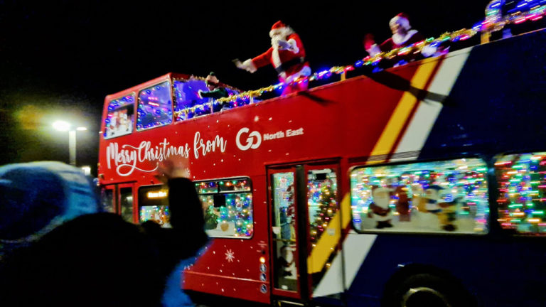 Go North East’s Santa bus returns for magical tour of the region ...