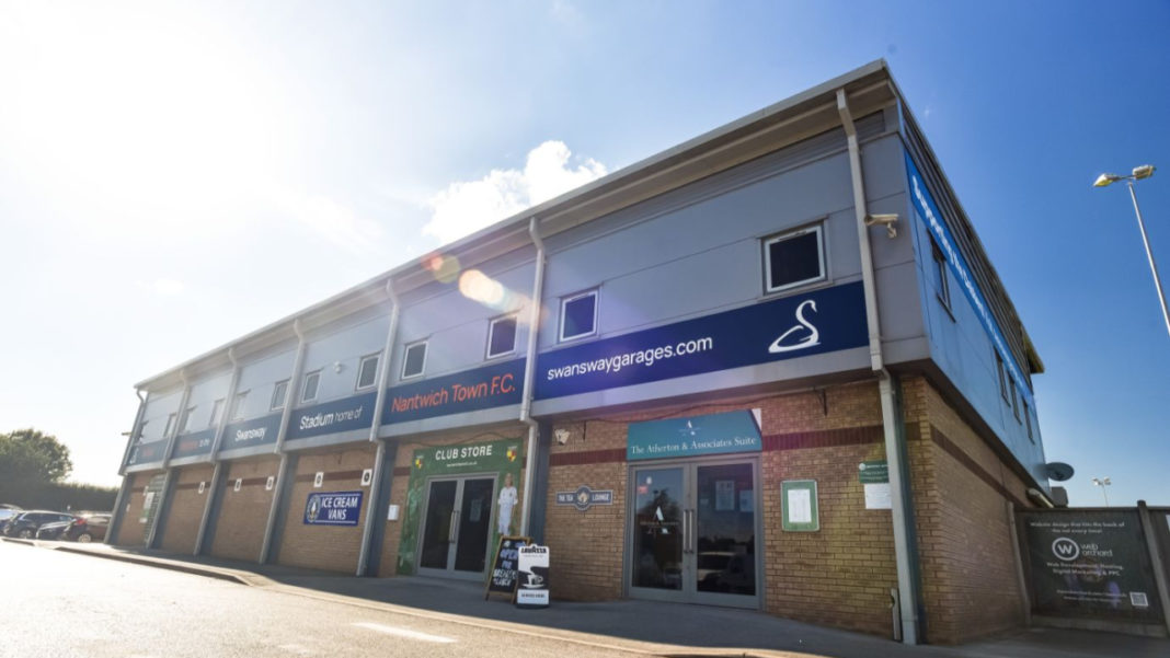 Swansway Motor Group unveils new Nantwich Town FC sponsorship branding ...