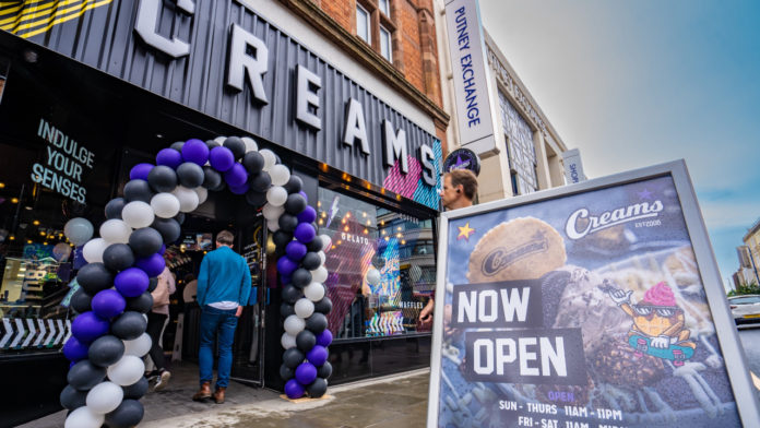 Creams Cafe celebrates summer of success with launch of one-of-a-kind ...