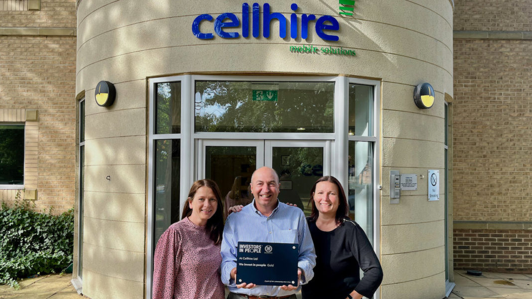 Cellhire achieves Gold Investors In People Accreditation - Business Mondays