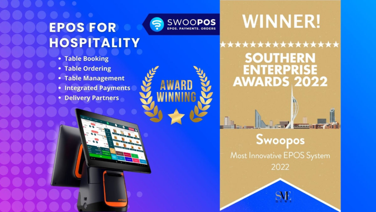 Swoopos was Awarded the Most Innovative EPOS System 2022 - Business Mondays