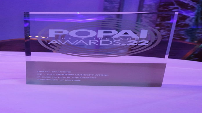 M-Cube wins 2022 Gold POPAI UK & Ireland Award for Digital Solutions ...