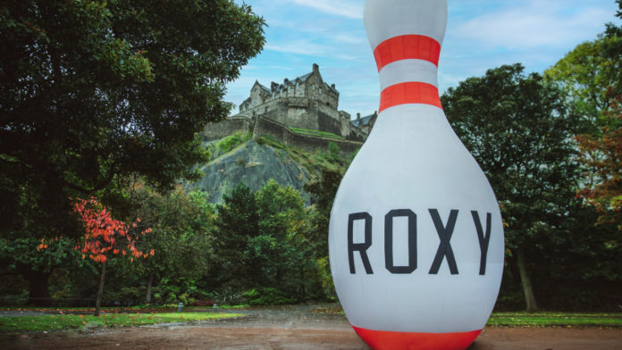 Roxy Lanes Showcase Giant Bowling Pin In Edinburgh City Centre Ahead Of ...