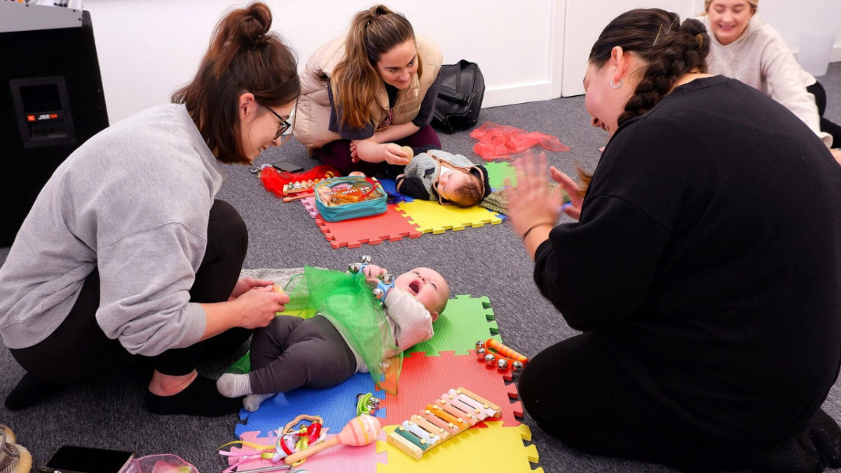 Music studio jam sessions a hit with parents and babies - Business Mondays