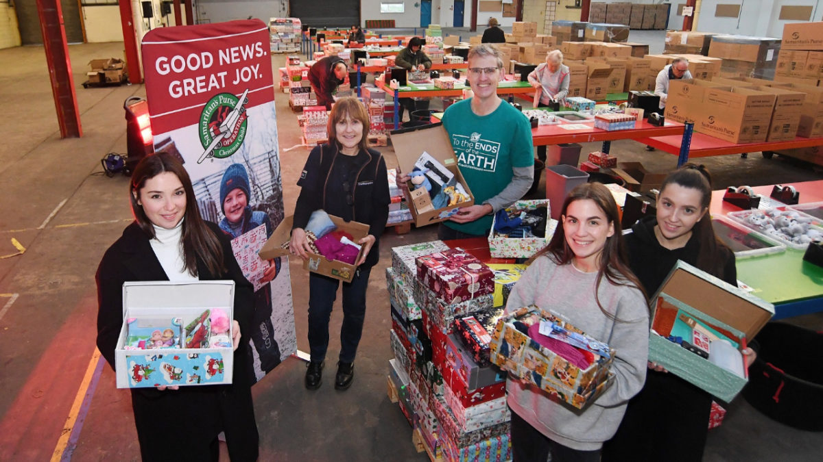 Vacant Coventry warehouse transformed into Christmas shoebox hub ...