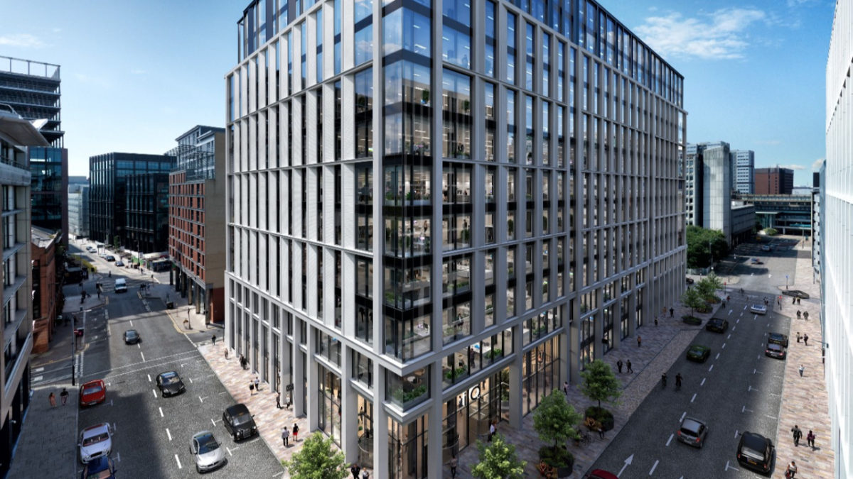 Construction gets underway on 300,000 sq ft Glasgow office - Business ...