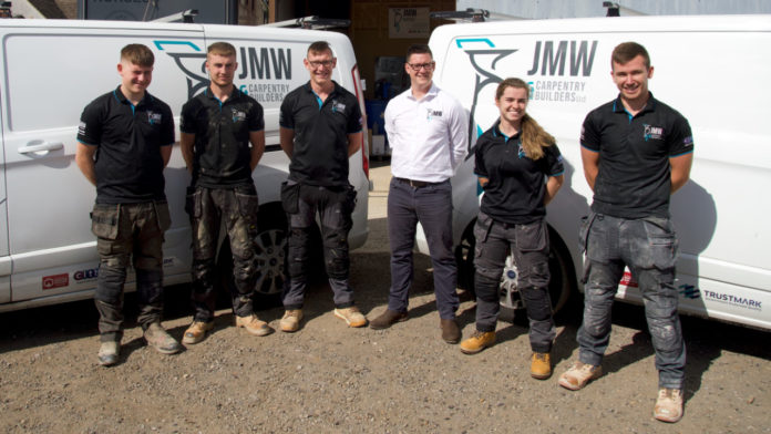 Building firm marks five years in business and retains accolade ...
