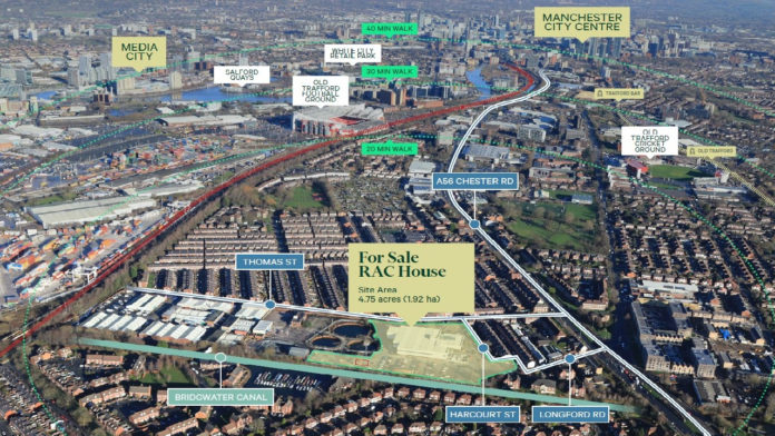 CBRE Appointed To Bring To Market RAC House In Stretford, Manchester ...
