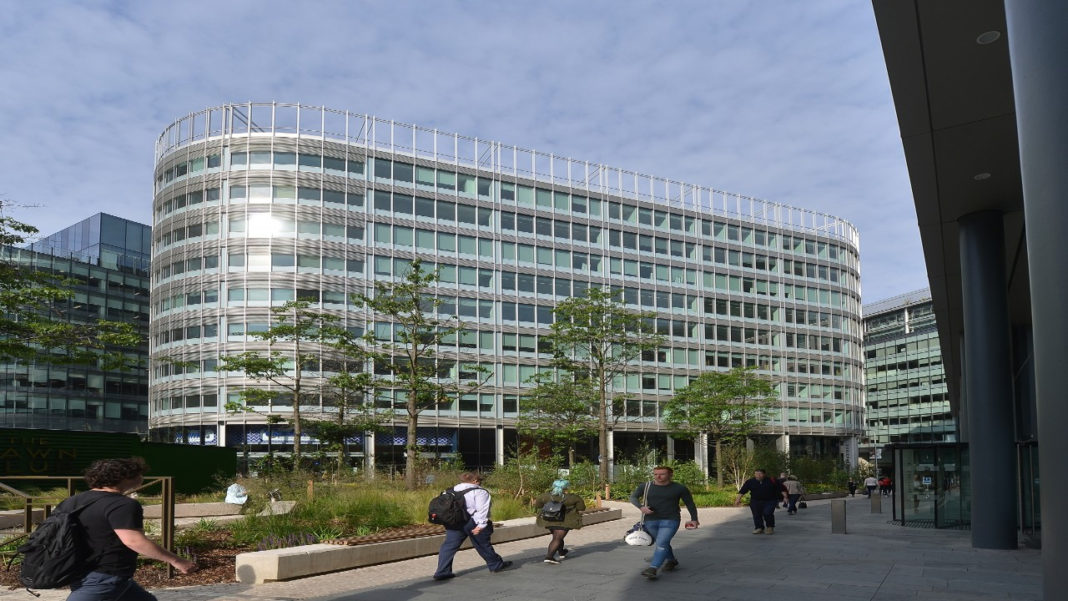 St James’s Place Signs At 3 Hardman Square - Business Mondays