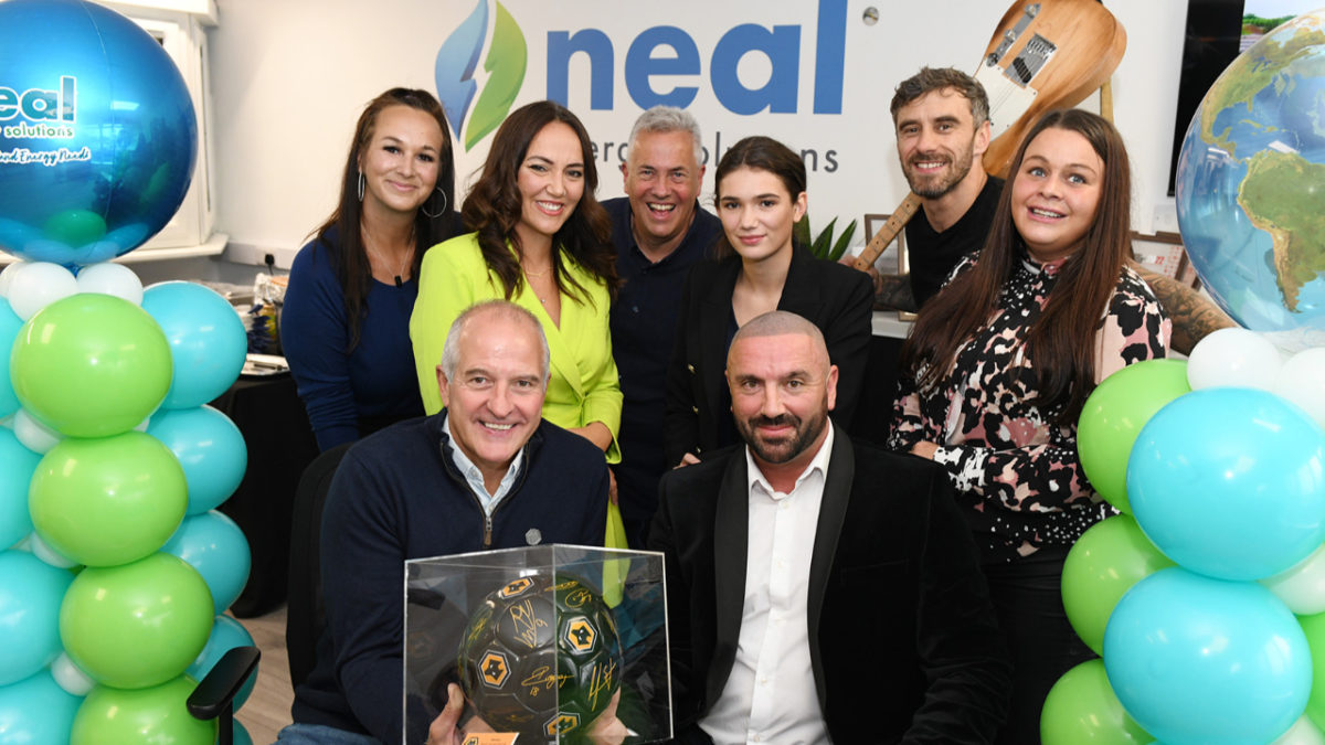 Wolves legend helps Neal Energy Solutions open new renewables showroom ...