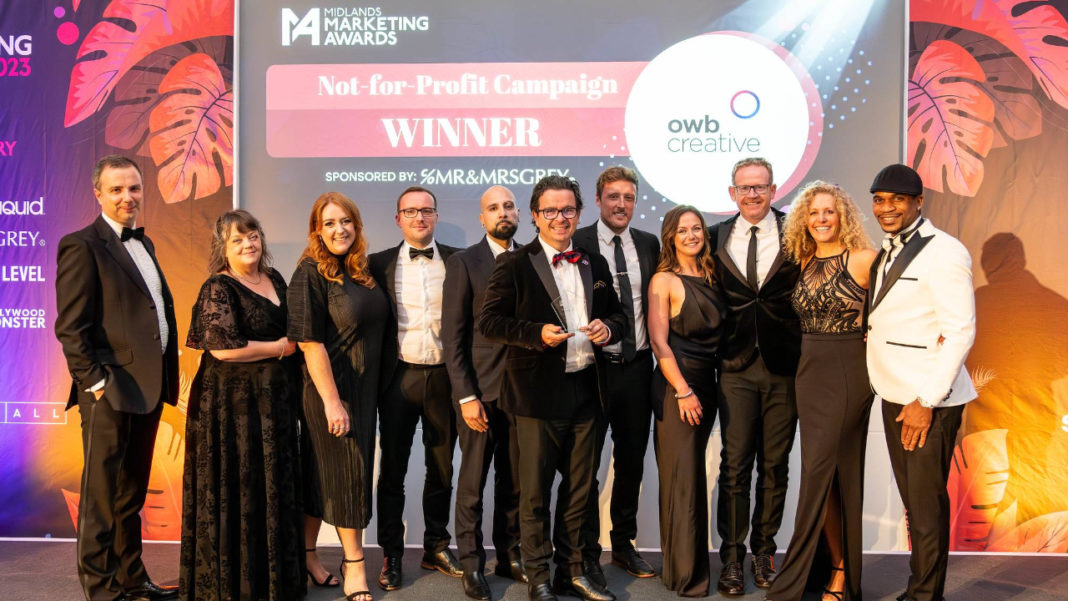 OWB Creative land prestigious double success at inaugural Midlands Marketing Awards - Business ...