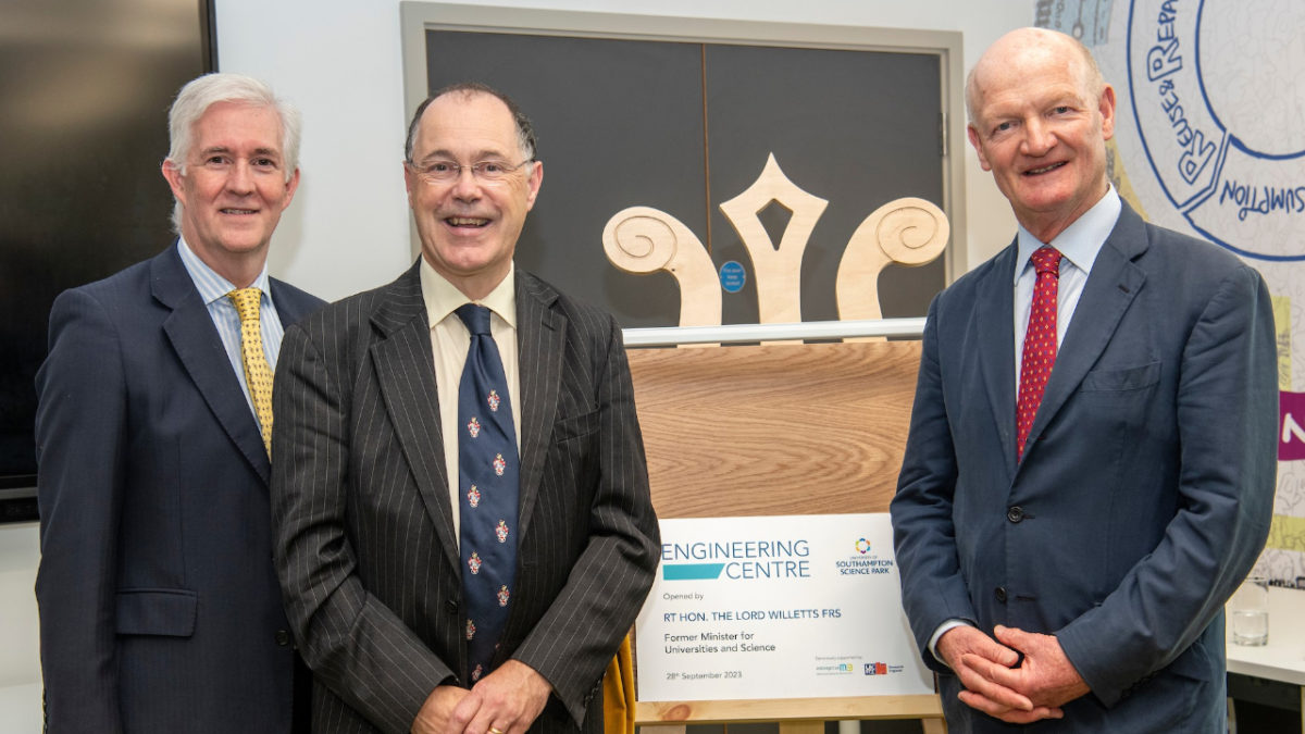 The Rt Hon. the Lord Willetts Opens Centre of Engineering Excellence at ...