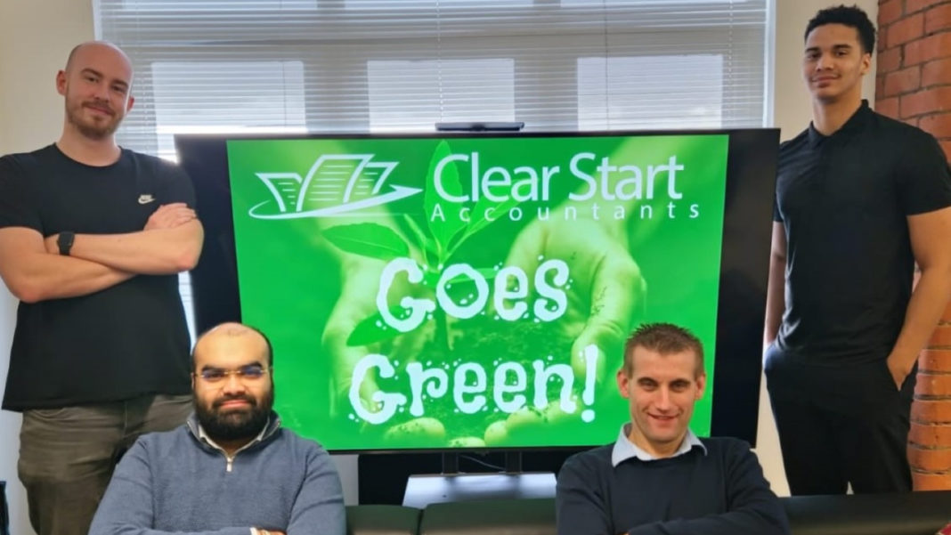Clear Start Accountants Commits to Going Green - Business Mondays