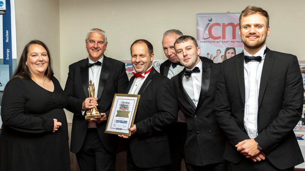 William Cook Holdings takes the top title at the UK Cast Metals ...