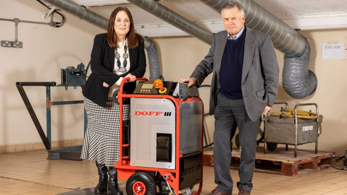 Stonehealth launches the Doff III superheated steam cleaning machine ...