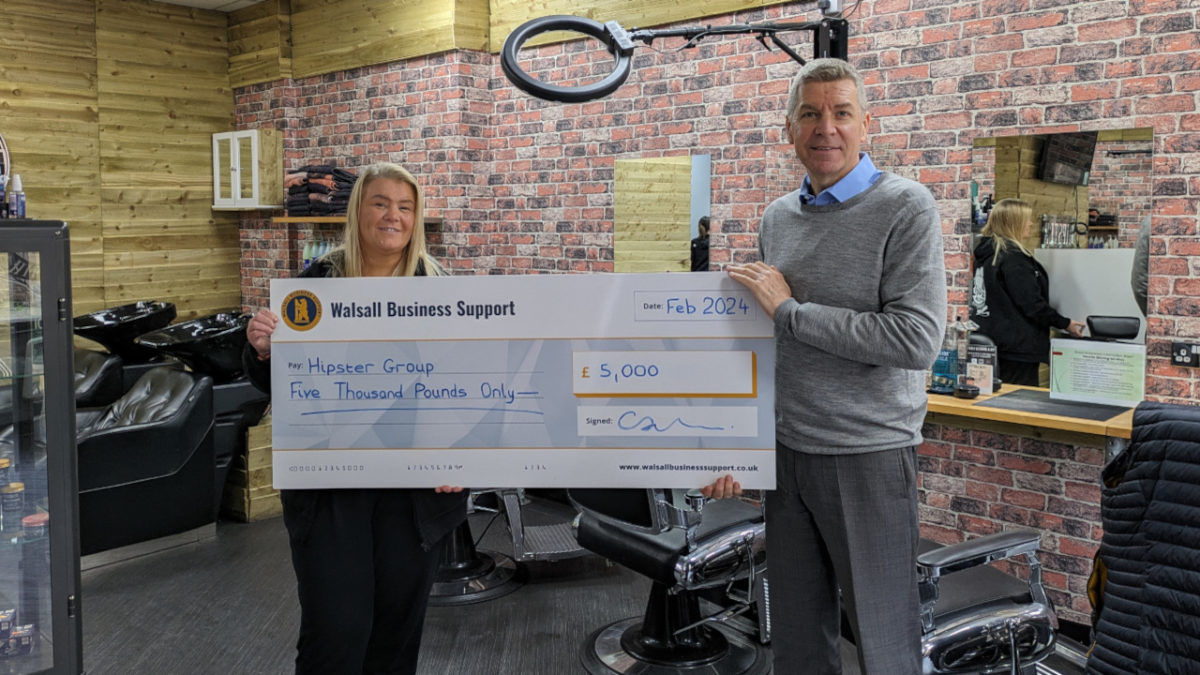Hairdressing Specialist Receives £5,000 Grant from Walsall Business ...