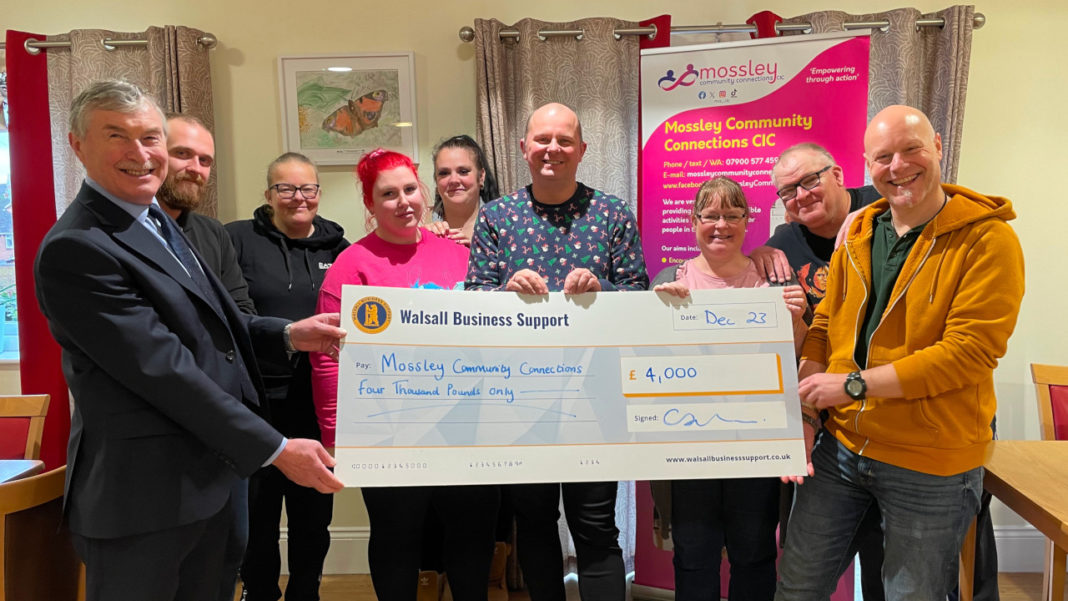 Walsall Business Support Awards £4,000 to Mossley Community Connections ...