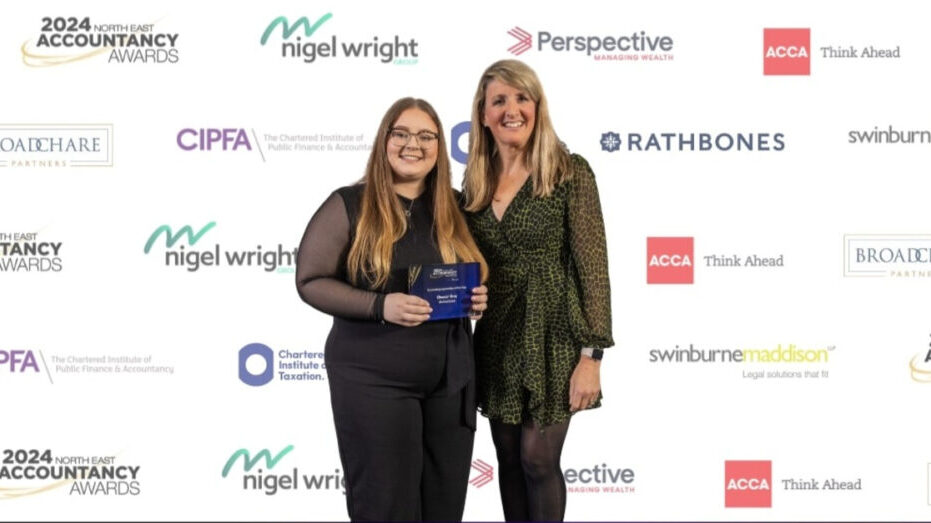 Blyth Accounting Apprentice ‘Hotshot’ Awarded at the North East ...