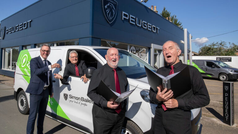Simon Bailes Peugeot drives support for Northallerton Male Voice Choir ...