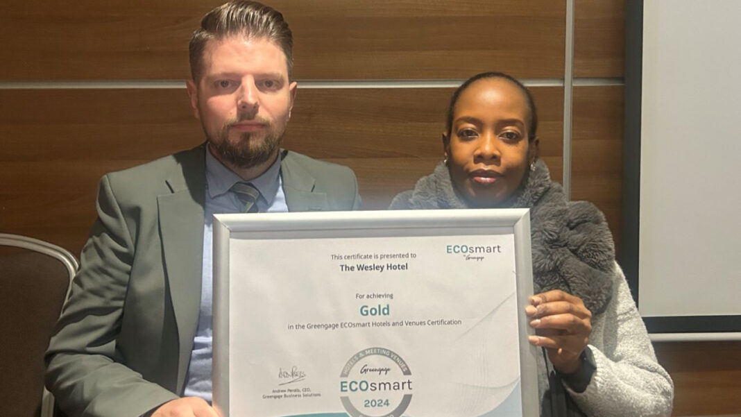 The Wesley hotel group awarded ECOSmart Gold Accreditation - Business ...