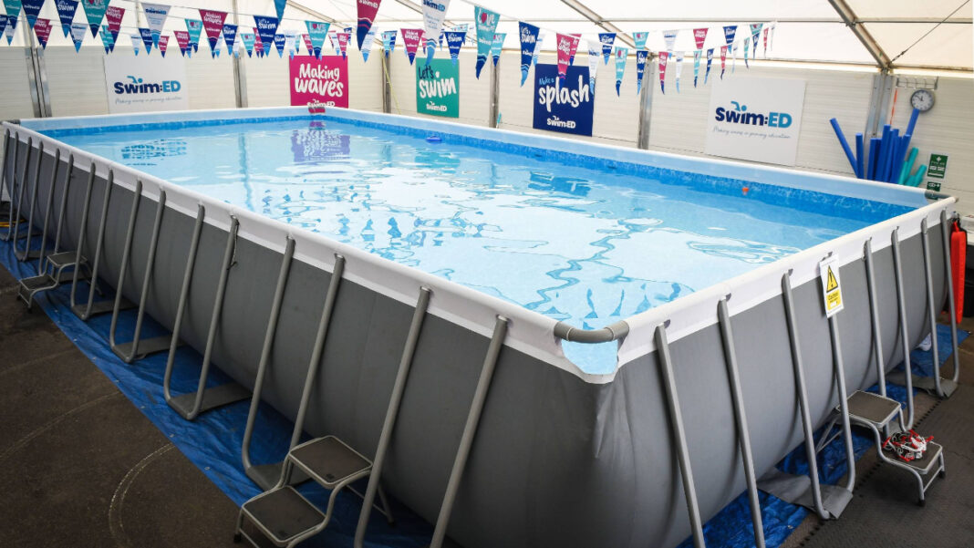 Pop-up school pools dramatically raise swimming levels among children ...