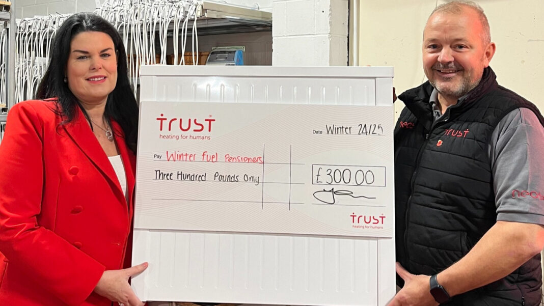 Trust Electric Heating offers £300 radiator discount to pensioners ...