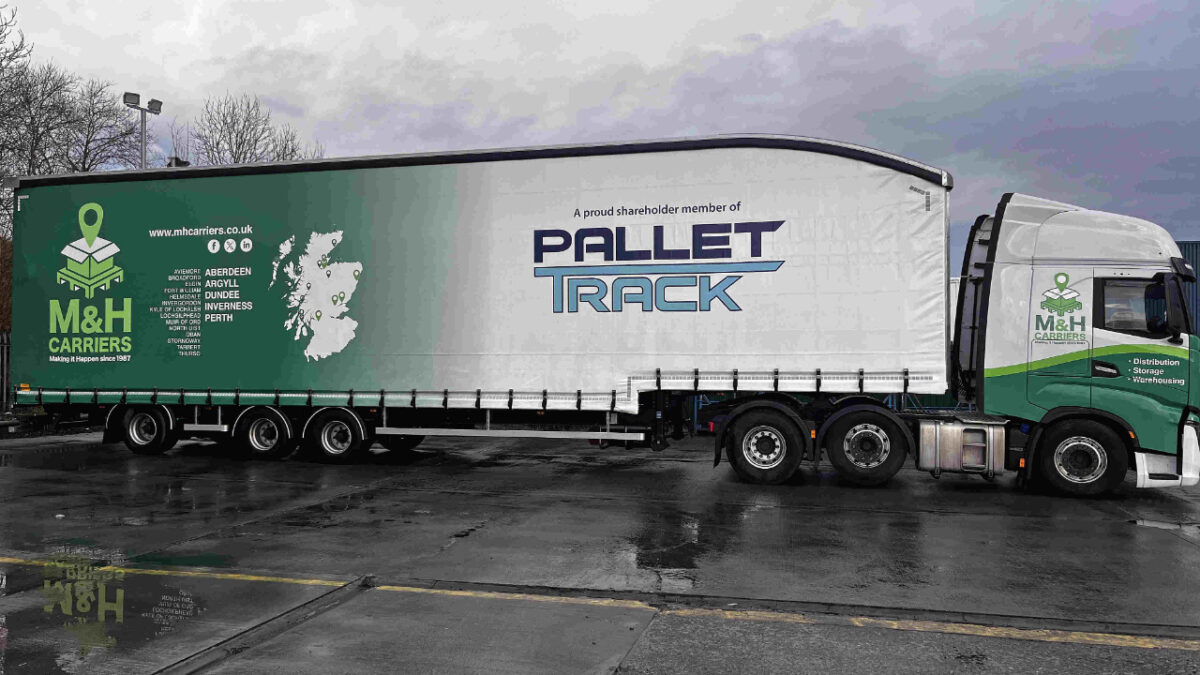 Scottish haulier unveils dual livery to celebrate continued growth with ...