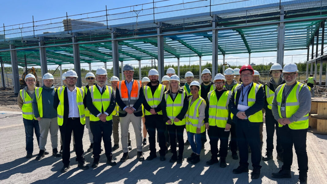 New College Lanarkshire Students Visit Construction Works At ...