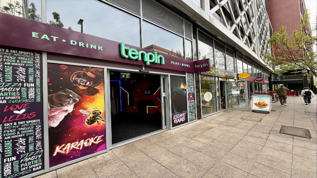 New Look Tenpin Leeds Opens Entertainment Hub at Merrion Centre ...