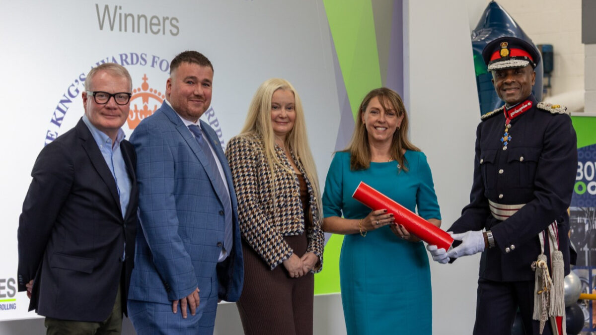 Black Country manufacturing firm marks milestone anniversary with King ...