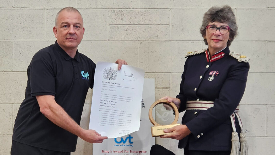 Specialist Wholesaler Clear Value Trading (CVT) Presented with King’s ...