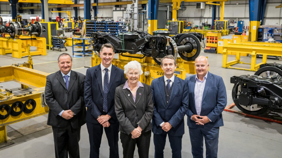 Mayor of Doncaster officially opens Lucchini Unipart Rail’s new facility in Warmsworth ...