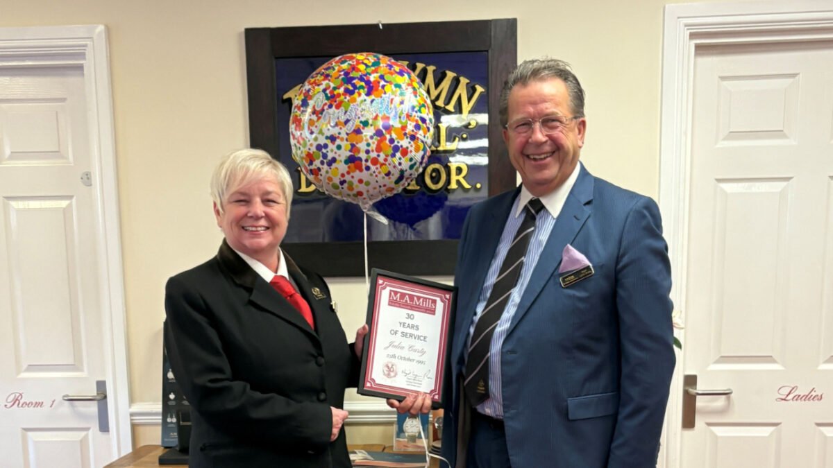 Notts Funeral Director Praised for 30 Years of Service Caring for the ...